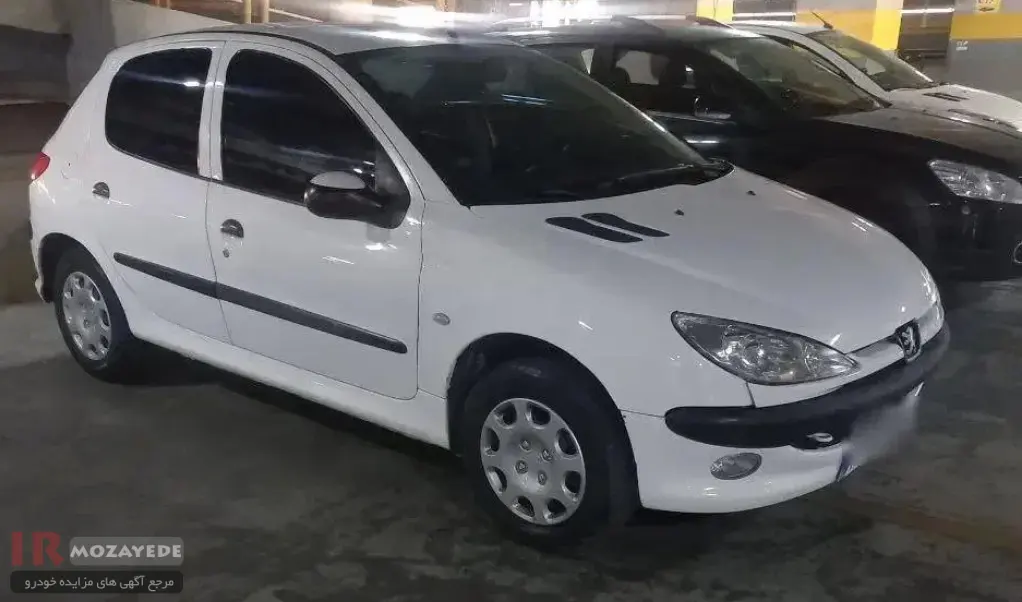 حراج 500/000/000 پژو 206 TU3 مدل : 99 (مصادره ای دولت)
